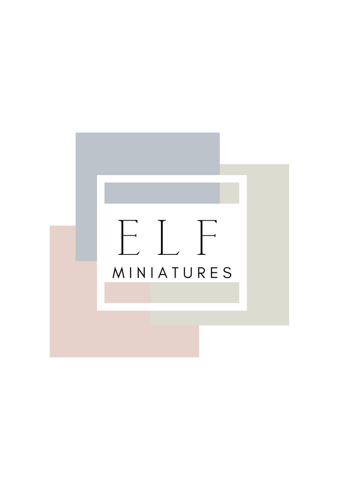 Dollshouse Miniature Kitchens in 1:12th Scale – ELF Miniatures