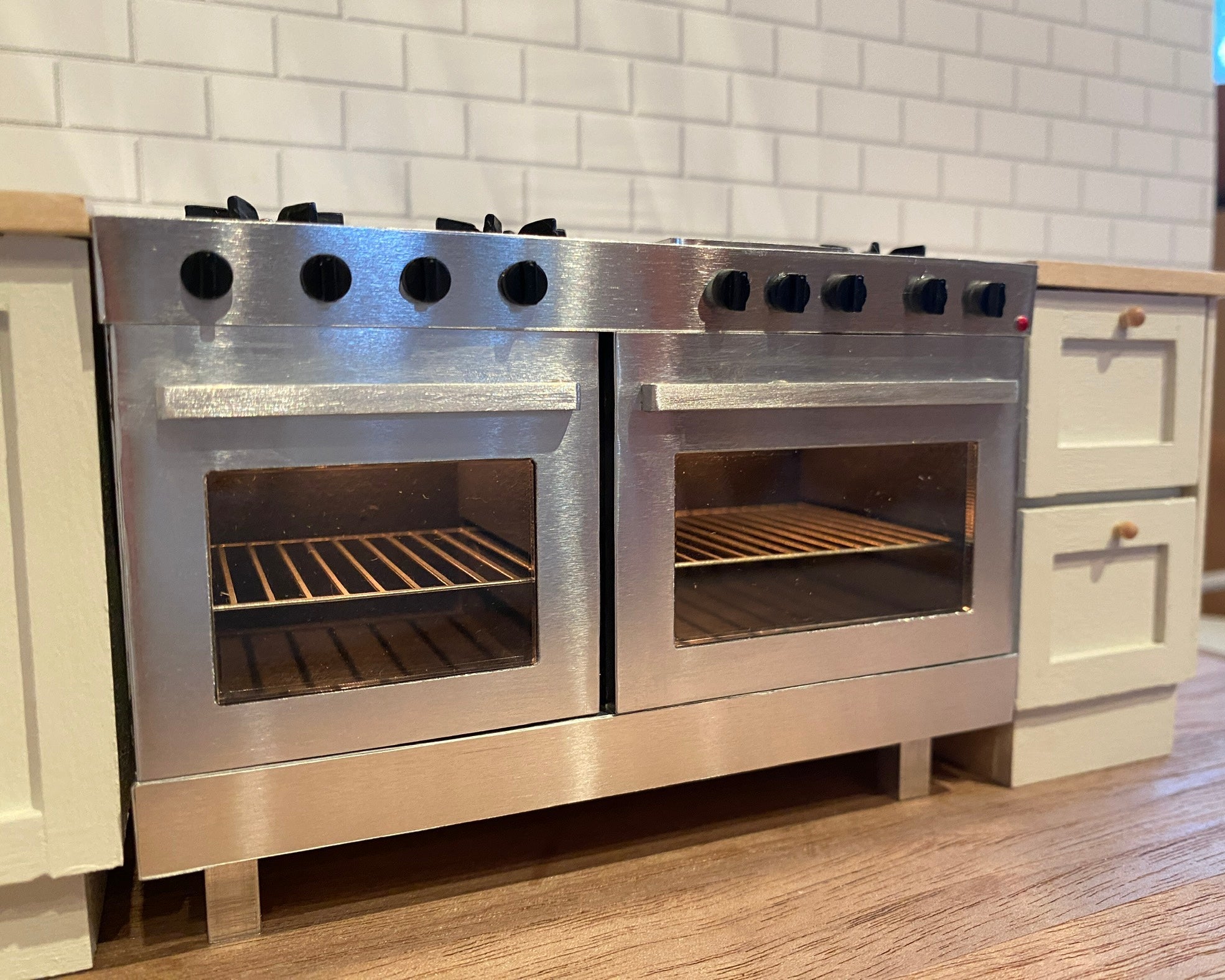 ELF Deluxe Range Stove Steel – ELF Miniatures