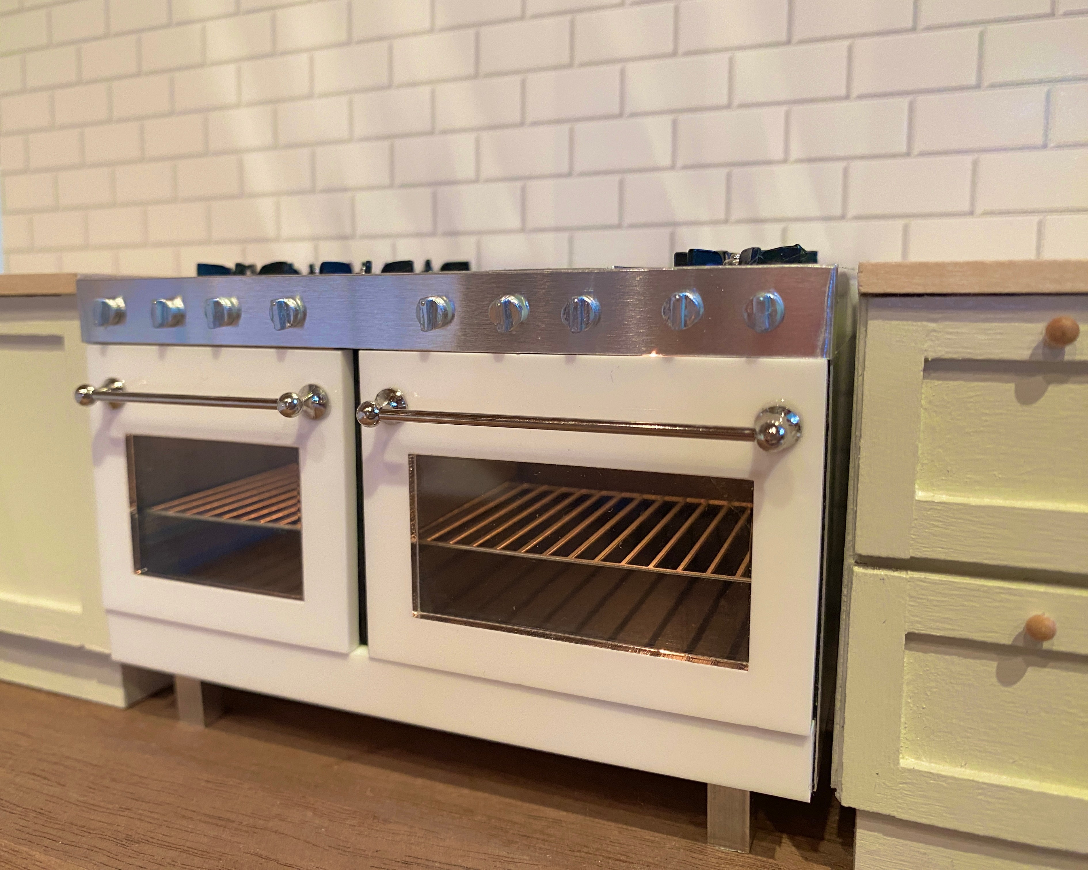 ELF Deluxe Range Stove White - Kit – ELF Miniatures